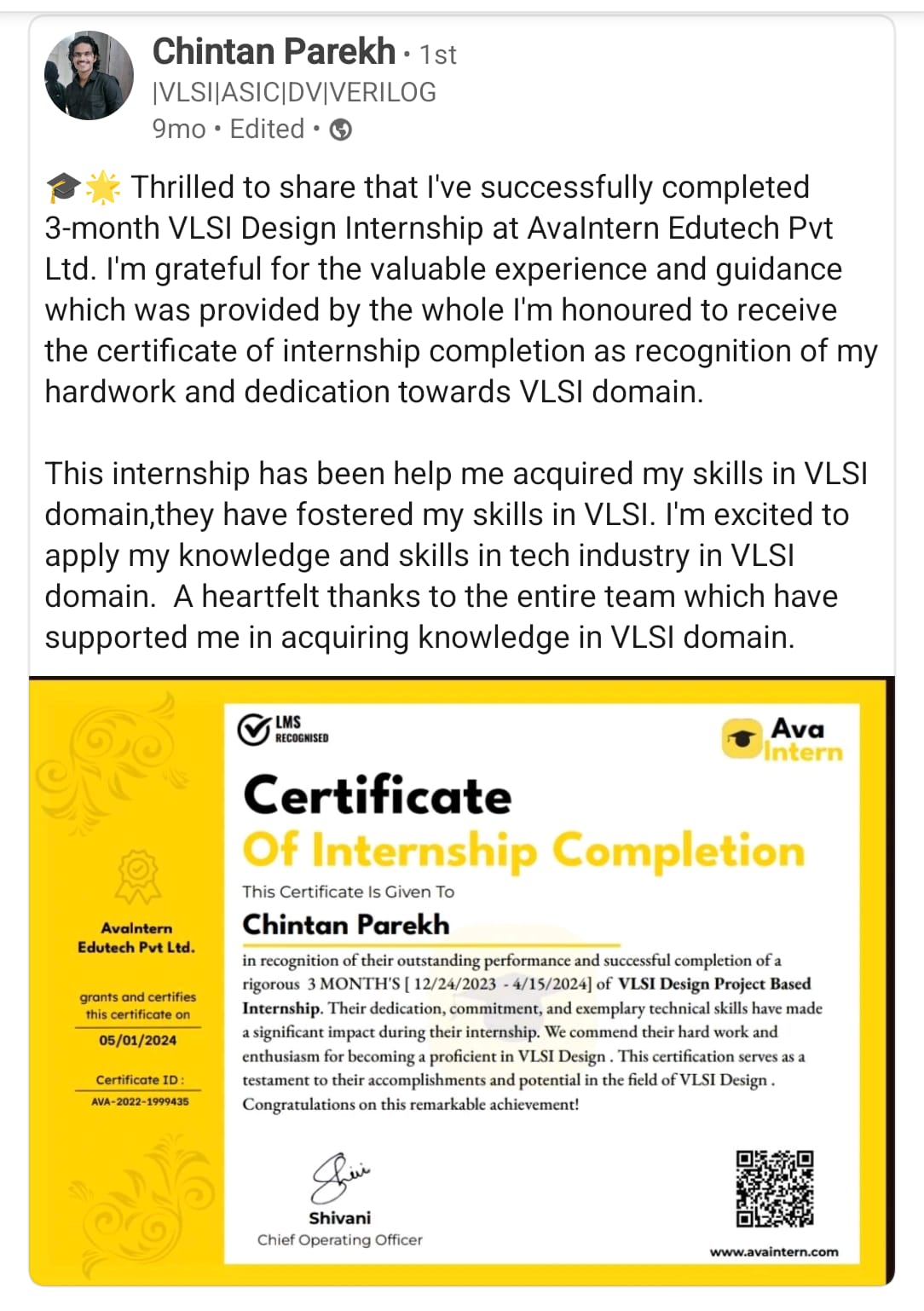 Avaintern - Online Education Platform